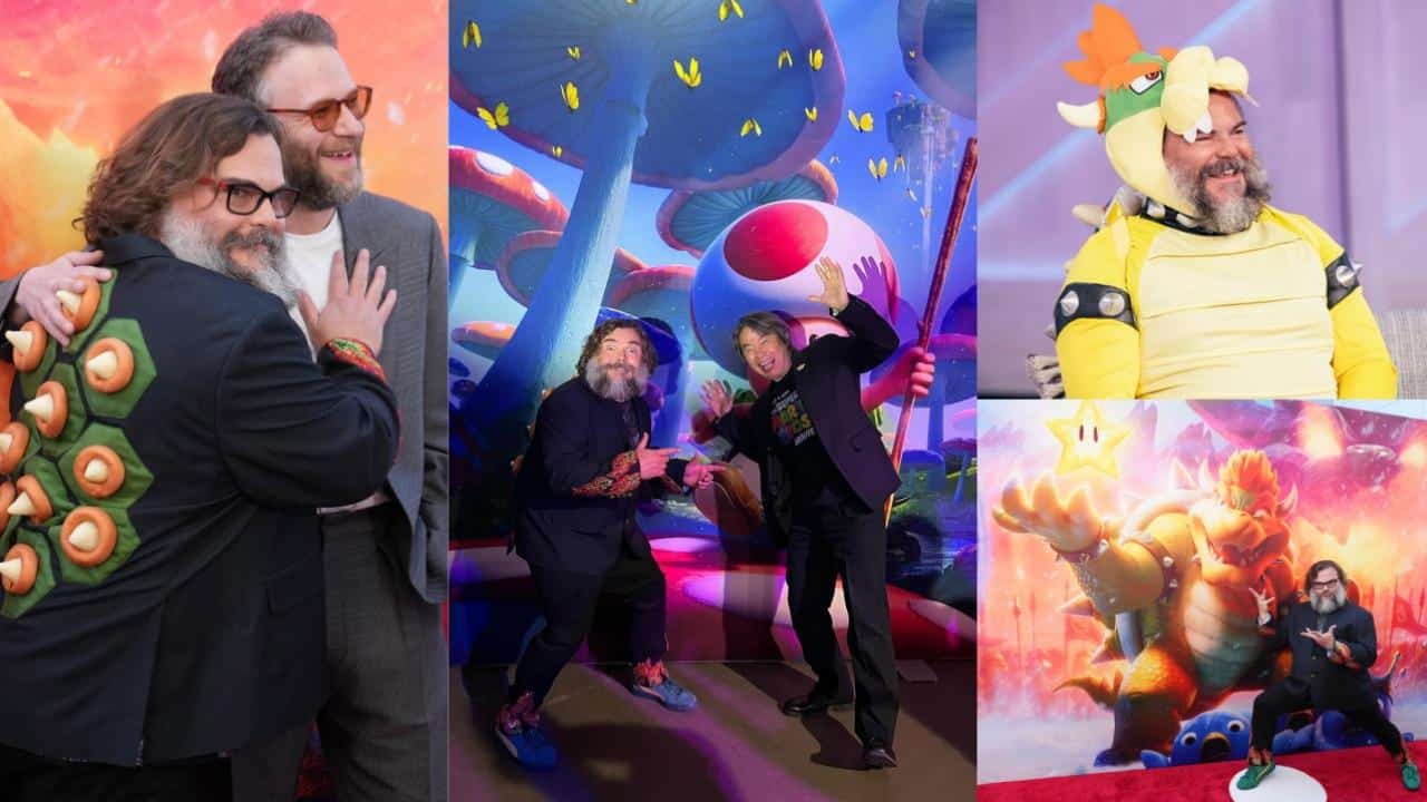 Jack Black s'amuse comme un fou en Bowser pendant la promo de Super ...